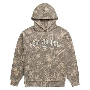 USCAPE APPAREL West Virginia Mountaineers Back Bay Fleece Hoodie - Camo