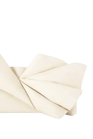 ESTHERA Midnight Bloom Leather Clutch