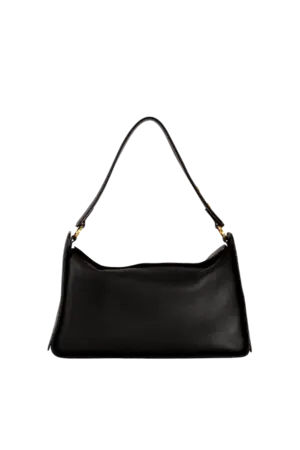 ESTHERA 10am Maxi Leather Shoulder Bag
