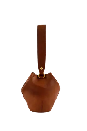 ESTHERA 2pm Leather Handbag