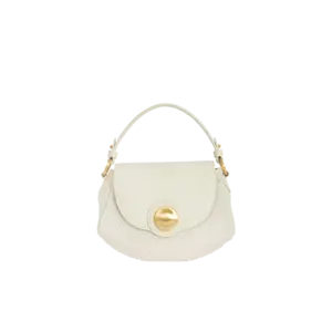 ESTHERA 7pm Leather Handbag - Sand