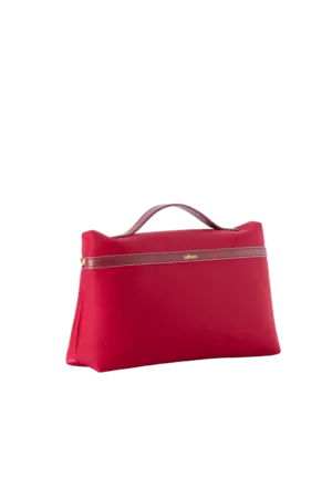 ESTHERA Nest Nylon Cosmetic Case - Red