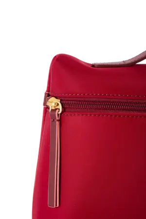 ESTHERA Nest Nylon Cosmetic Case - Red