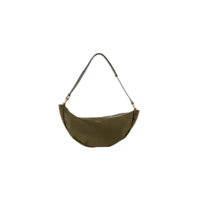 ESTHERA Luna Half Moon Bag - Red