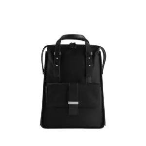 ESTHERA 7am Nylon Backpack - Black