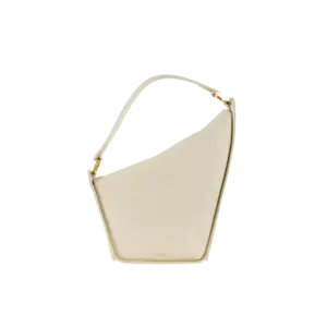 ESTHERA 10am Leather Shoulder Bag - Sand