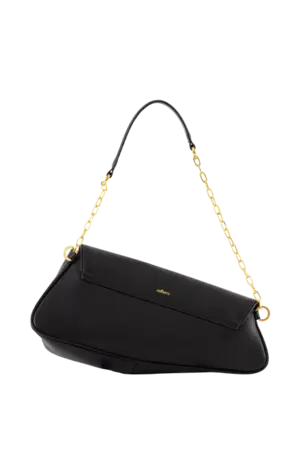 ESTHERA 11pm Leather Shoulder Bag