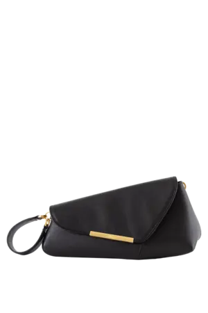 ESTHERA 11pm Leather Shoulder Bag