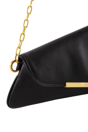 ESTHERA 11pm Leather Shoulder Bag