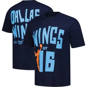 PLAYA SOCIETY Dallas Wings Established 2016 Premium T-shirt By - Blue