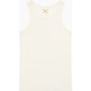 CALIFORNIA INCLINE Ribbed Tank - Salt