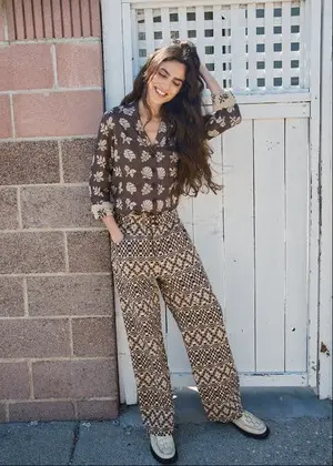69206 Pascal Button Fly Pants