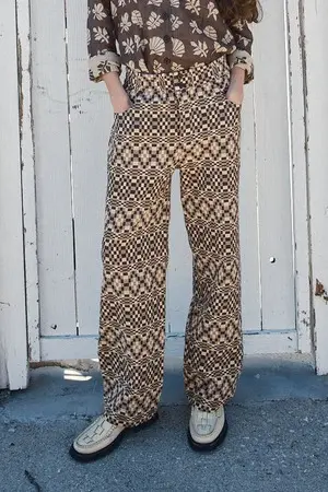 69206 Pascal Button Fly Pants