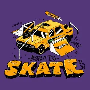 HOT WHEELS Born To Skate Graphic T-shirt