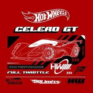 HOT WHEELS High Performance Celero Gt Graphic T-shirt
