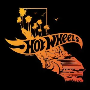HOT WHEELS California Palm Trees Short Sleeve Graphic T-shirt