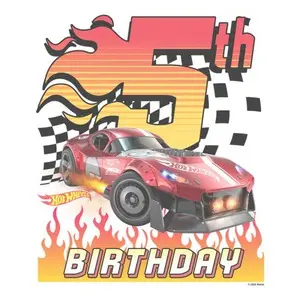 HOT WHEELS Gt Scorcher 5th Birthday Graphic T-shirt