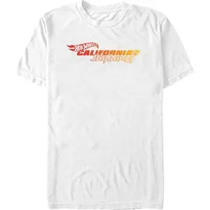 HOT WHEELS California Highway Hw Graphic T-shirt - White