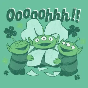 TOY STORY Alien Clover Bloom Graphic T-shirt