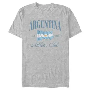 LOST GODS Argentina Athletic Club Est 2026 Graphic T-shirt - Athletic Heather