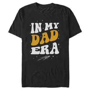 LOST GODS In My Dad Era Short Sleeve Graphic T-shirt - Black
