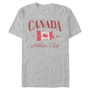 LOST GODS Canada Athletic Club Est 2026 Graphic T-shirt - Athletic Heather