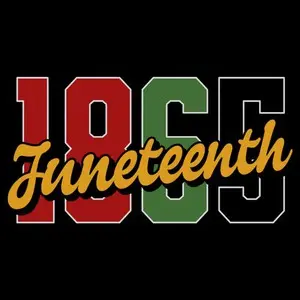 LOST GODS 1865 Juneteenth Retro Graphic T-shirt