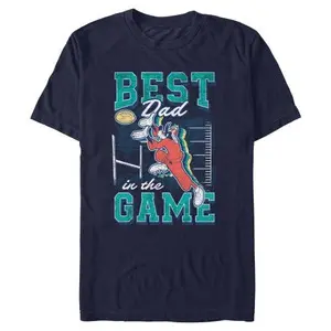 MICKEY & FRIENDS Best Day In The Game Graphic T-shirt - Navy Blue
