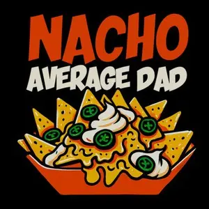 LOST GODS Nacho Average Dad Short Sleeve Graphic T-shirt