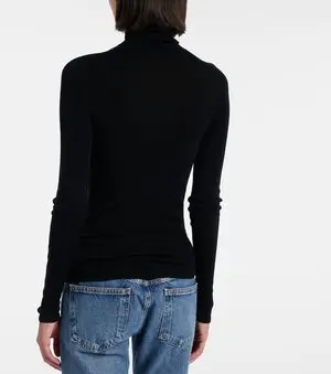 Dorothee Schumacher Virgin Wool Turtleneck Sweater - Black
