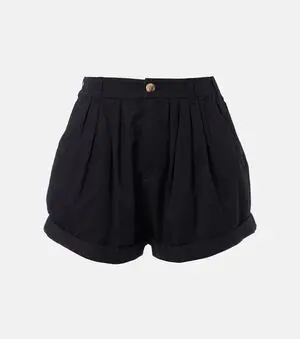 DÔEN Paige Cotton Shorts - Black