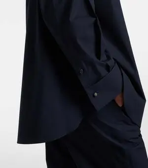 Dorothee Schumacher Poplin Power Ii Cotton-blend Shirt