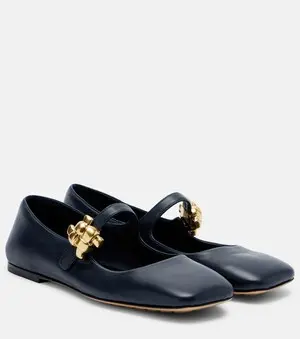 Bottega Veneta Embellished Flats For Women