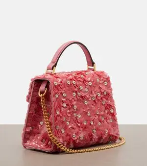 Valentino Garavani Vsling Mini Sequined Top-handle Bag