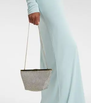 JIMMY CHOO Ganache Embellished Clutch
