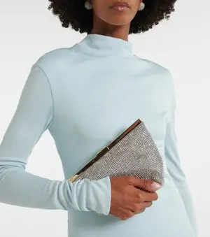 JIMMY CHOO Ganache Embellished Clutch