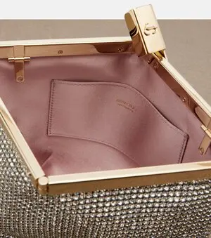 JIMMY CHOO Ganache Embellished Clutch
