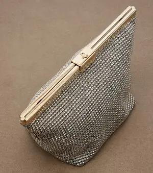 JIMMY CHOO Ganache Embellished Clutch