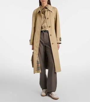 Burberry Terrace" Leather And Suede Sneakers
