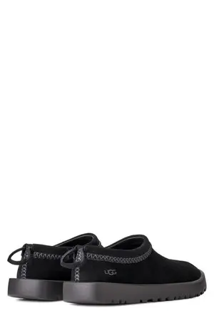 UGG Tasman Unlined Suede Slipper - Black