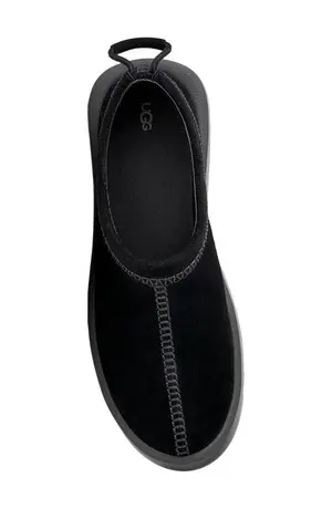 UGG Tasman Unlined Suede Slipper - Black