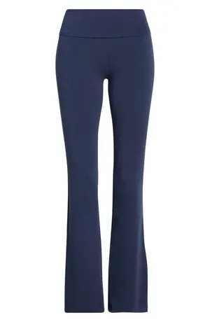 SKIMS Cotton Blend Jersey Fold Over Pants