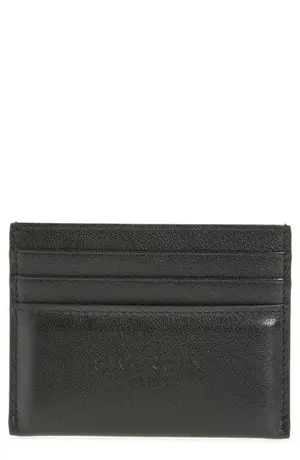 Givenchy Antigona Stamped Padded Card Holder - Black