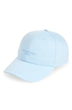 Givenchy Embroidered Logo Adjustable Baseball Cap
