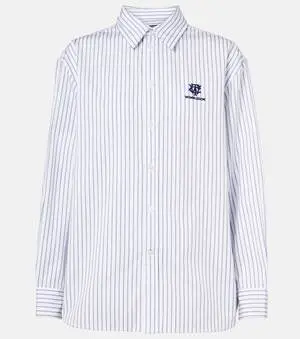 Polo Ralph Lauren Wimbledon Striped Cotton Shirt - White