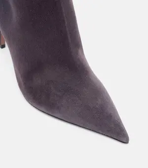 Paris Texas Vera Suede Ankle Boots