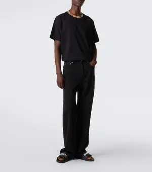 Burberry Logo Slides - Black