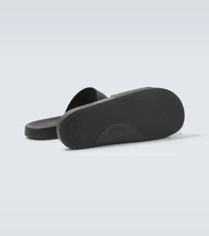Burberry Logo Slides - Black
