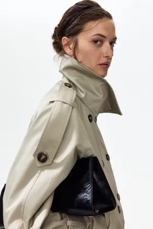 H&m Short Trench Coat