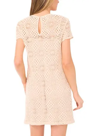 Ted Baker London Wren Open Stitch Shift Dress